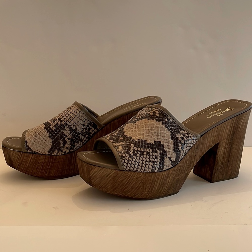 Snake Print Slides - Gem